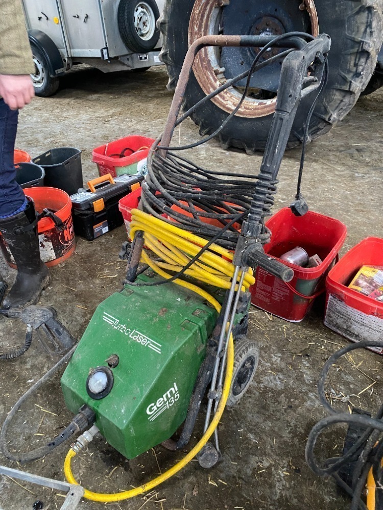 Gerni 135 Turbo Laser Pressure Washer Timed Online Retirement Sale Of ...